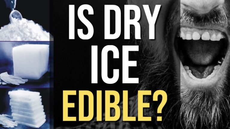 Is Dry Ice Edible? What Happens If You Eat Dry Ice? - The Cooler Box